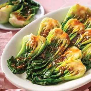 Mercato Sio Pak Choy With Garlic Sesame Oyster Sauce | Mercato
